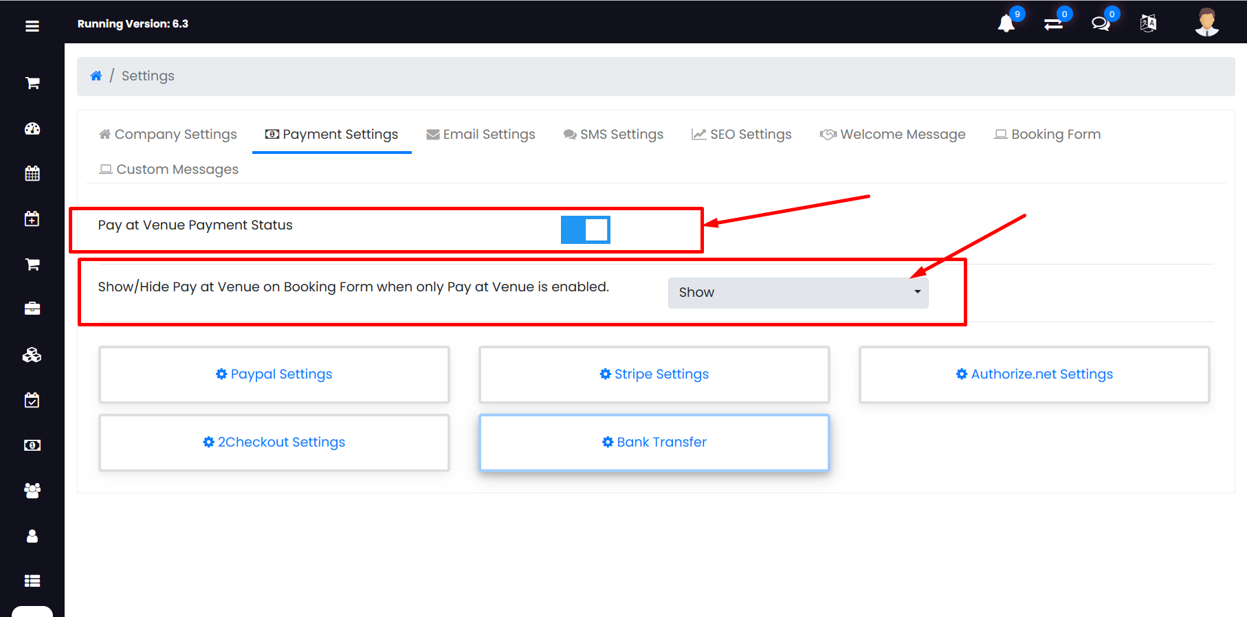 How to configure Pay at Venue/Pay locally/Pay at location payment method in Rezervy? Rezervy ...